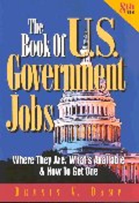 Book of U.S. Government Jobs | Damp, Dennis V. - 교보문고