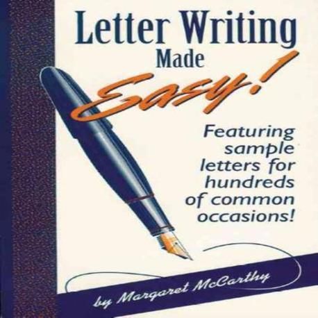 Letter Writing Made Easy! | McCarthy, Margaret - 교보문고