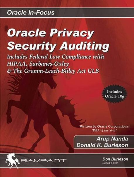 Oracle Privacy Security Auditing : Includes Federal Law Compliance With ...