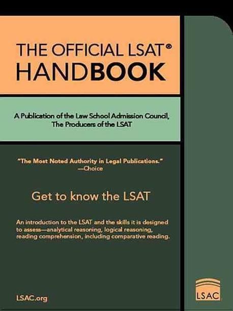 The Official LSAT Handbook [Perfect Paperback] | Law School Admission ...