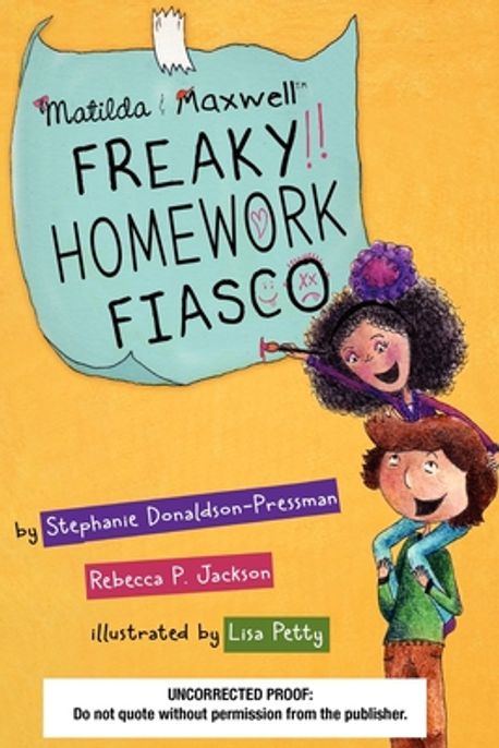 Matilda & Maxwell Freaky Homework Fiasco | Donaldson-Pressman ...