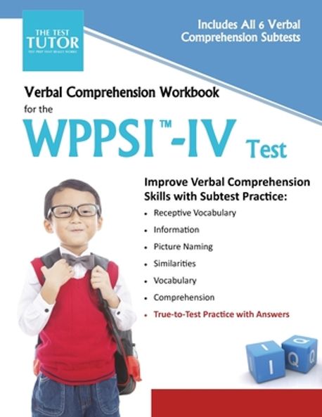 Verbal Comprehension Workbook for the WPPSI-IV Test | Publishing, LLC ...