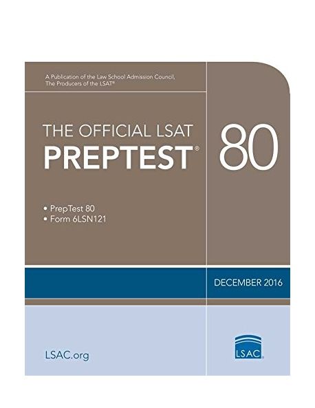 The Official LSAT Preptest 80 | Law School Admission Council - 교보문고
