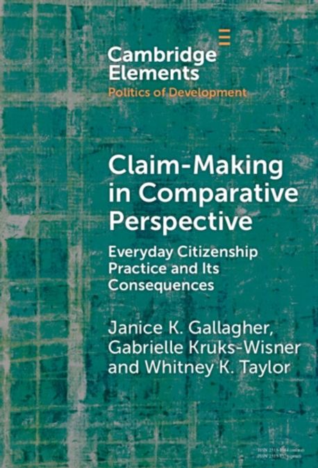 Claim-Making in Comparative Perspective | Gallagher, Janice K. - 교보문고
