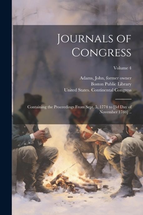 Journals of Congress | United States Continental Congress - 교보문고