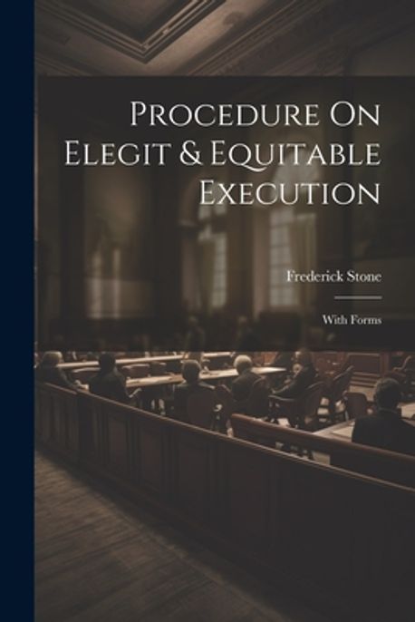 Procedure On Elegit & Equitable Execution | Stone, Frederick - 교보문고