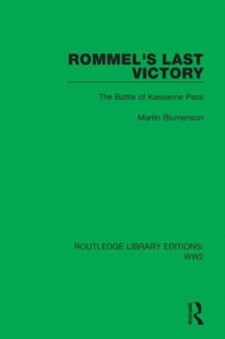 Rommel's Last Victory | Martin Blumenson - 교보문고
