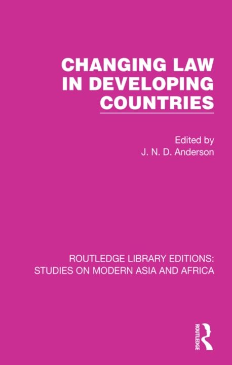 Changing Law in Developing Countries | Anderson, J. N. D. - 교보문고