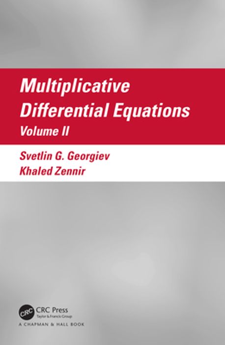 Multiplicative Differential Equations | Georgiev, Svetlin - 교보문고