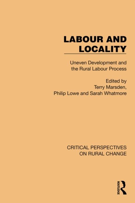 Labour and Locality | Marsden, Terry - 교보문고