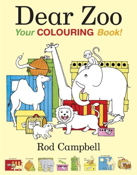 Dear Zoo: Your Colouring Book | Rod Campbell - 교보문고