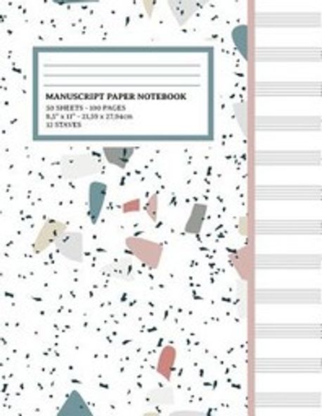 Manuscript Paper Notebook | Music Books, Aurora Blossom - 교보문고