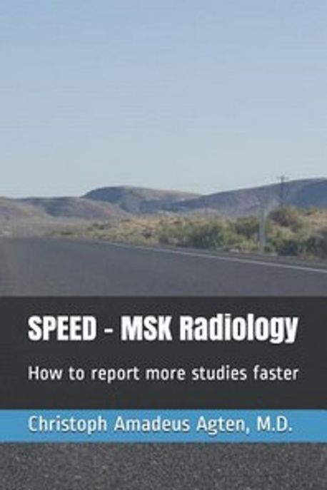 SPEED - MSK Radiology | Agten, Christoph Amadeus - 교보문고