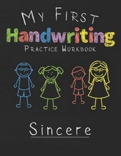 My first Handwriting Practice Workbook Sincere | Publshing, Sincere - 교보문고