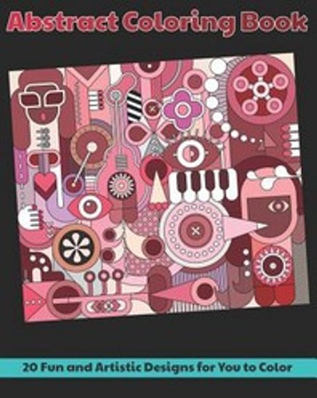 Abstract Coloring Book | Press, Flower Petal - 교보문고