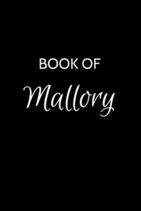 Book of Mallory | Notebook, Mallory Green - 교보문고