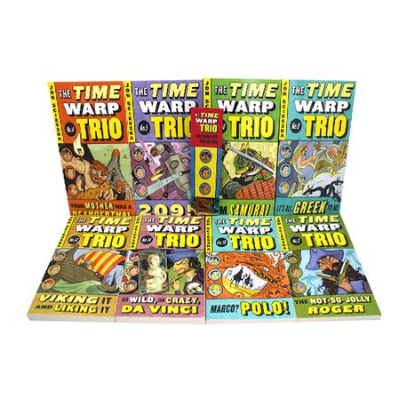 The Time Warp Trio Books the Complete Collection 1 to 16 | Jon Scieszka ...