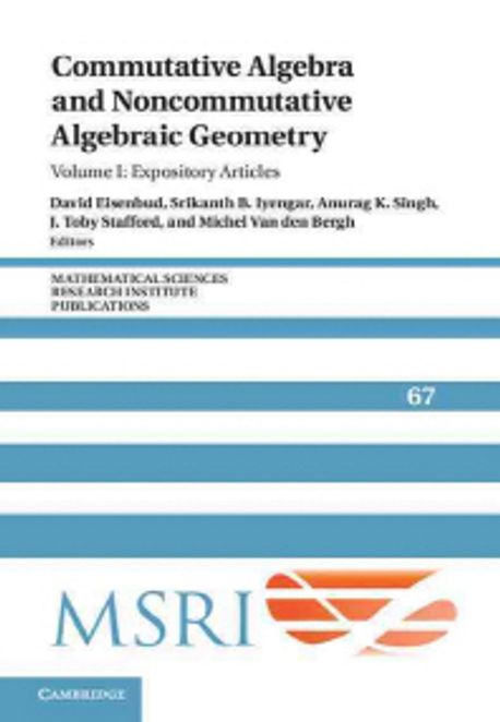 Commutative Algebra and Noncommutative Algebraic Geometry | Eisenbud ...