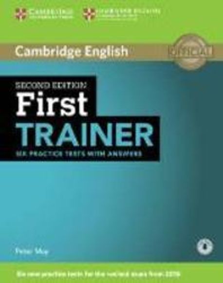 First Trainer Six Practice Tests with Answers with Audio | Peter May - 교보문고