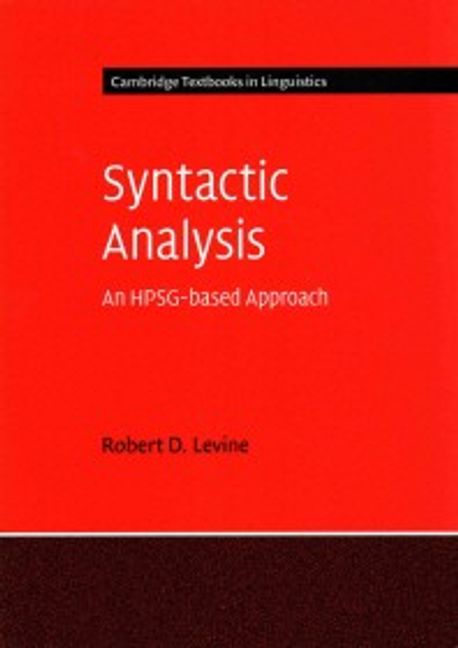 Syntactic Analysis | Robert D. Levine - 교보문고