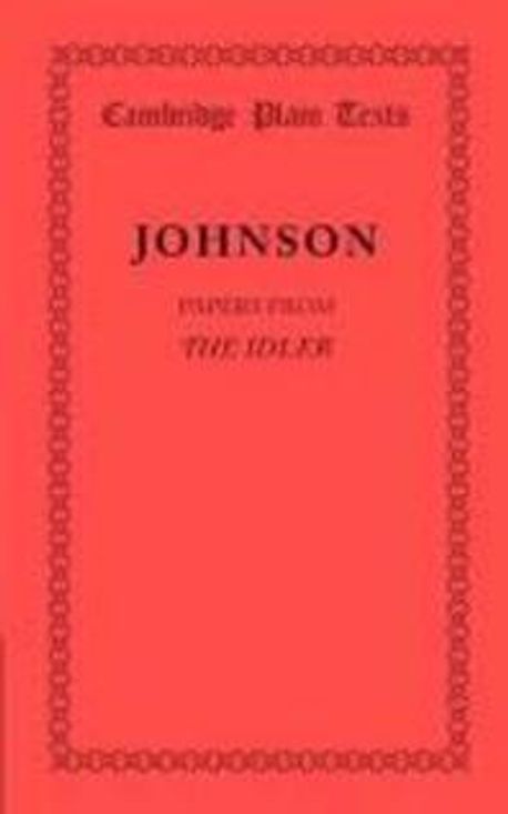 Papers from the Idler | Samuel Johnson - 교보문고