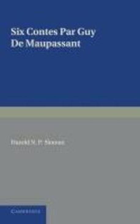 Six Contes Par Guy de Maupassant | Guy de Maupassant - 교보문고