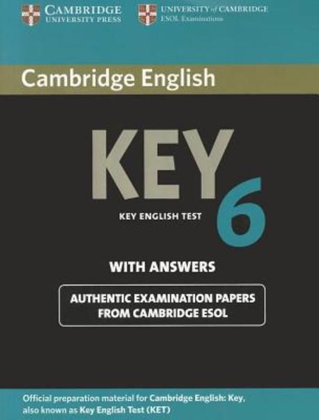 Cambridge English Key 6 | Cambridge ESOL - 교보문고
