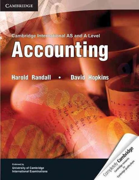 Cambridge International as and a Level Accounting Textbook | Randall ...