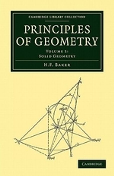 Principles of Geometry | H. F. Baker - 교보문고