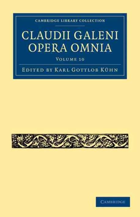 Claudii Galeni Opera Omnia | Karl Gottlob K. Hn - 교보문고