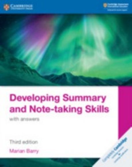 Developing Summary and Note-Taking Skills with Answers | Marian Barry - 교보문고