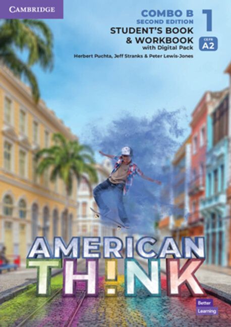 Think Level 1 Student's Book and Workbook with Digital Pack Combo B American English | Puchta ...