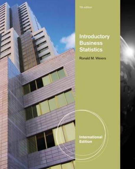 Introductory Business Statistics | Ronald M. Weiers - 교보문고