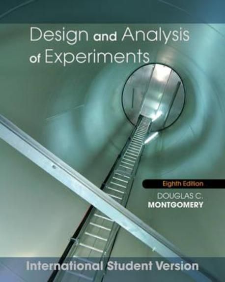Design and Analysis of Experiments | Montgomery - 교보문고