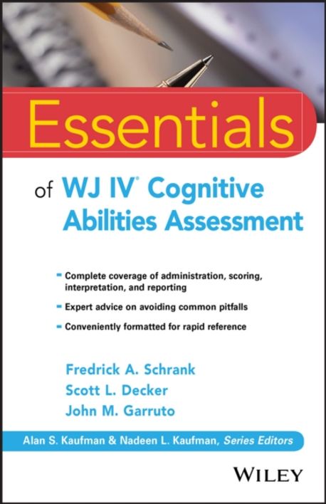Essentials of Wj IV Cognitive Abilities Assessment | Fredrick A ...