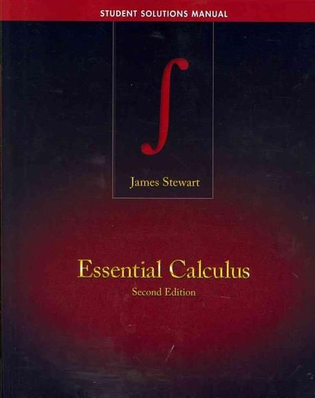 Student Solutions Manual for Stewart's Essential Calculus, 2nd | James ...