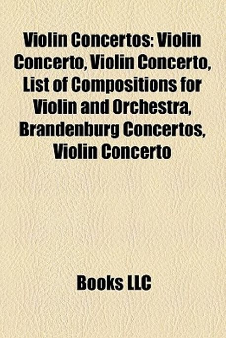 Violin Concertos | Source Wikipedia - 교보문고