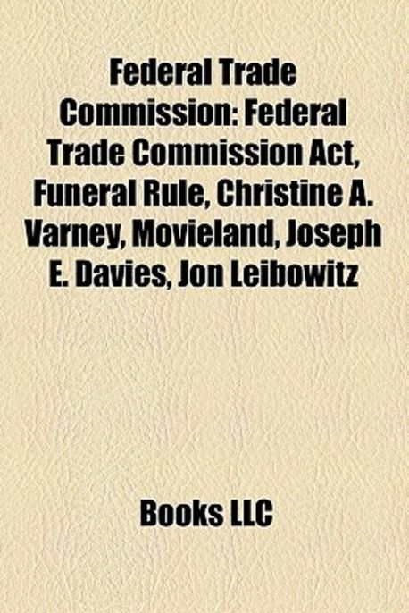 Federal Trade Commission | Books, LLC - 교보문고