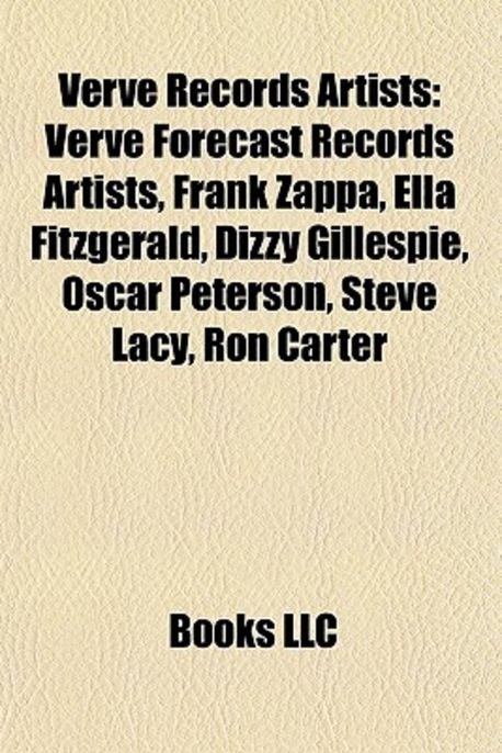 Verve Records Artists | Source Wikipedia - 교보문고