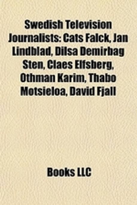 Swedish Television Journalists Swedish Television Journalists | Books ...