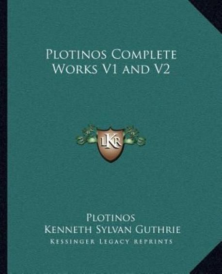 Plotinos Complete Works V1 and V2 | Plotinos - 교보문고