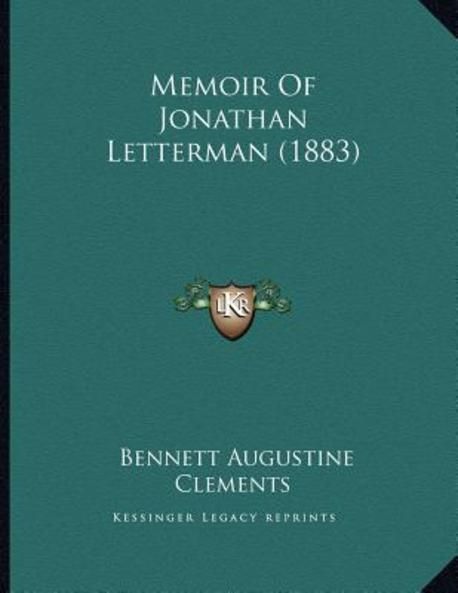 Memoir Of Jonathan Letterman (1883) | Clements, Bennett Augustine - 교보문고