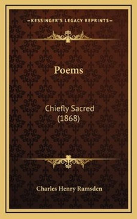 Poems | Ramsden, Charles Henry - 교보문고