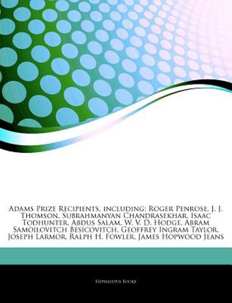 Articles on Adams Prize Recipients, Including | Books, Hephaestus - 교보문고