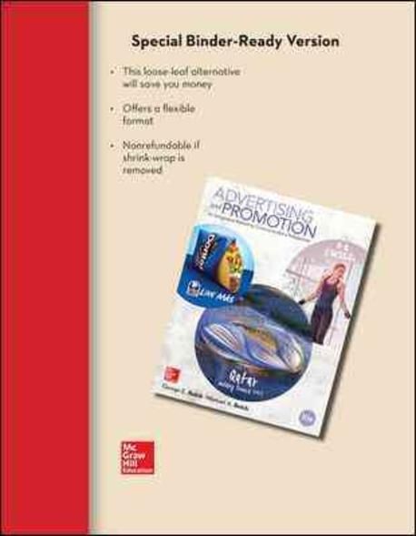 Loose Leaf Version of Advertising and Promotion with Connect Access Card | Belch, George E. - 교보문고