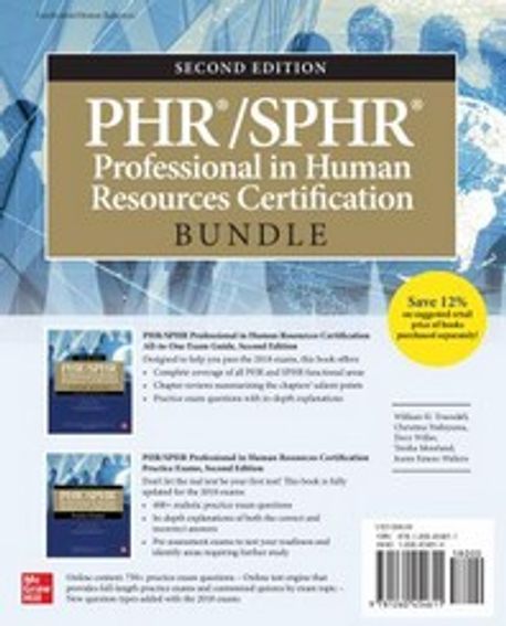 Phr/Sphr Professional in Human Resources Certification All-In-One Exam ...