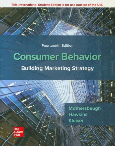 Consumer Behavior | David L. Mothersbaugh - 교보문고