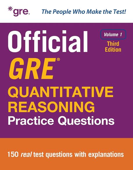 Official GRE Quantitative Reasoning Practice Questions, Third Edition, Volume 1 | Educational ...