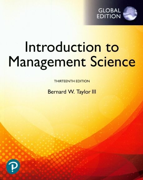 Introduction to Management Science | Bernard W. Taylor - 교보문고