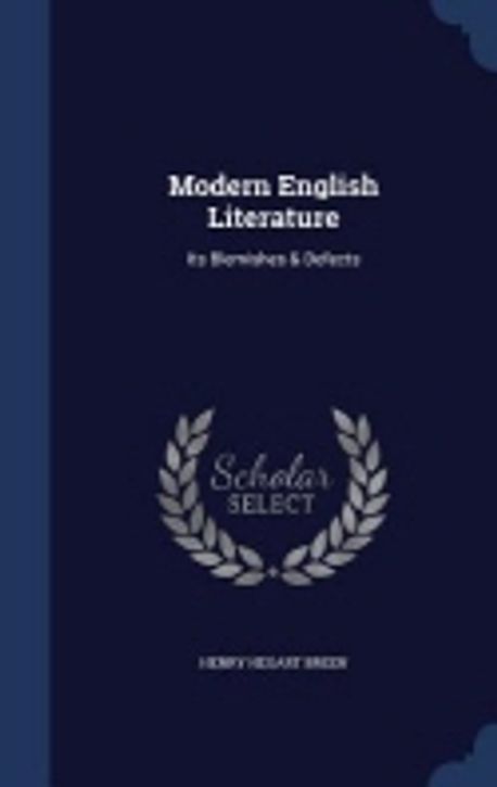 Modern English Literature | Breen, Henry Hegart - 교보문고